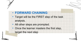 task analysis and chaining new (1 hr) [Autosaved].pptx