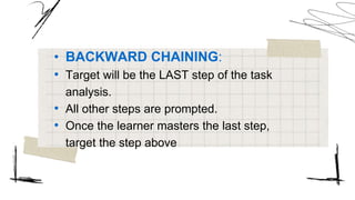 task analysis and chaining new (1 hr) [Autosaved].pptx
