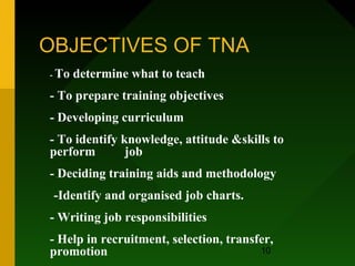 Task analysis and training need assessment | PPT