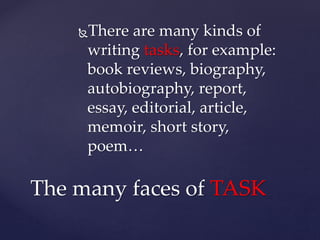 Task audiencepurpose | PPTX