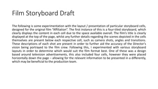 Task b explore storyboard skills | PPT