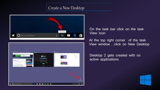 Task bar and start menu in window 10 - Class IV | PPTX | Operating Systems | Computer Software ...