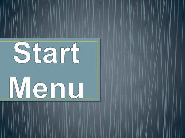 Taskbar & start menu | PPT