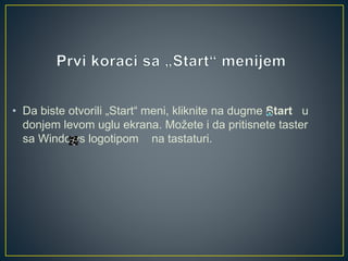 Taskbar & start menu | PPTX