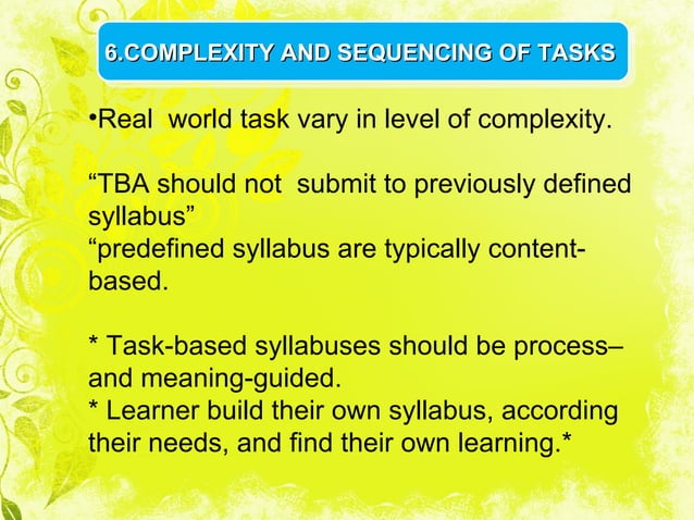 Task based | PPT