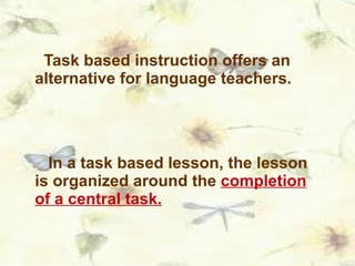 Task Based Instruction by Aylin Aydın, Uludag University | ODP
