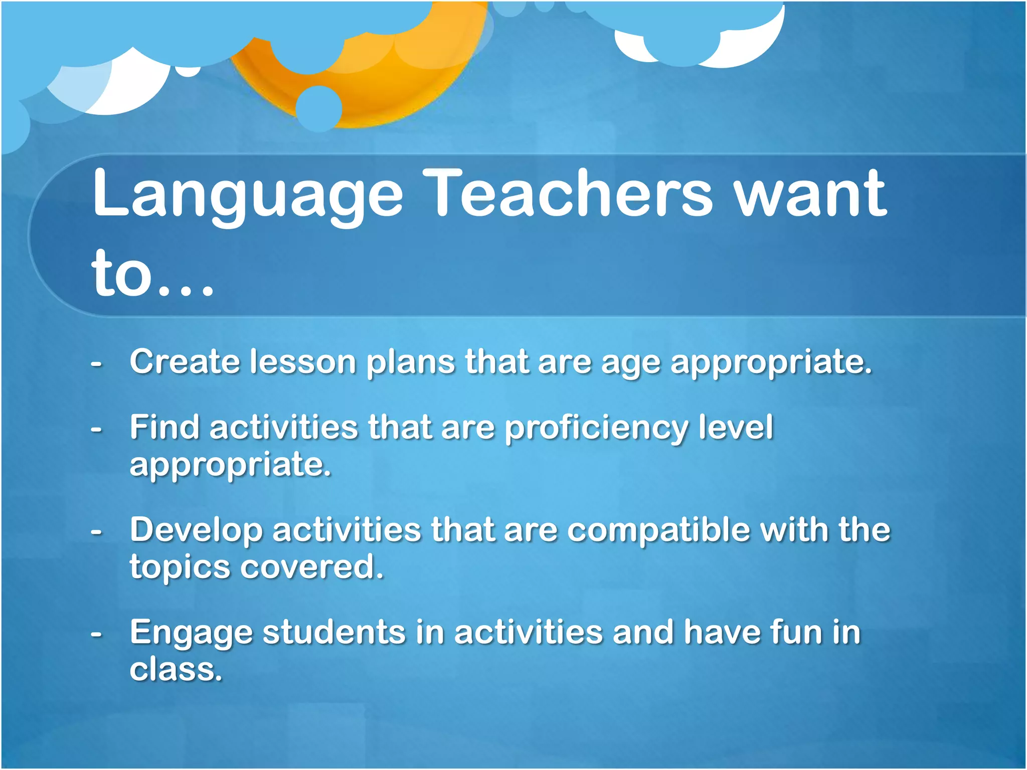 Task Based Learning | PPT