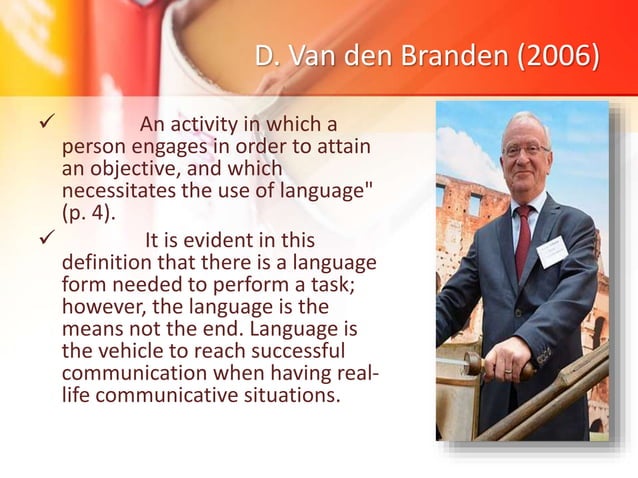 Task based language learning | PPTX