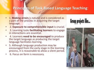 Task based language learning | PPTX