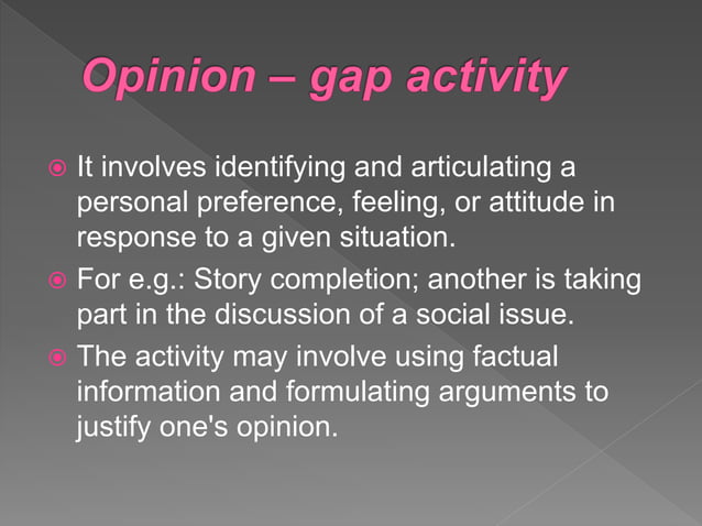 Task based language teaching | PPT