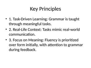 Task_Based_Language_Teaching.pptx TBLT, different pedagogy | PPTX