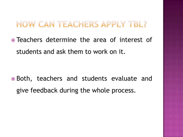 Task based learning | PPT