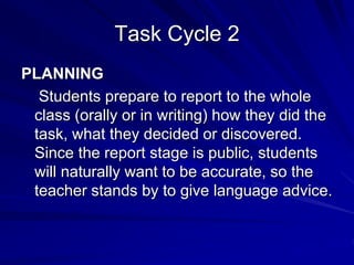 Task Based Learning | PPTX