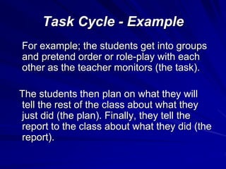 Task Based Learning | PPTX
