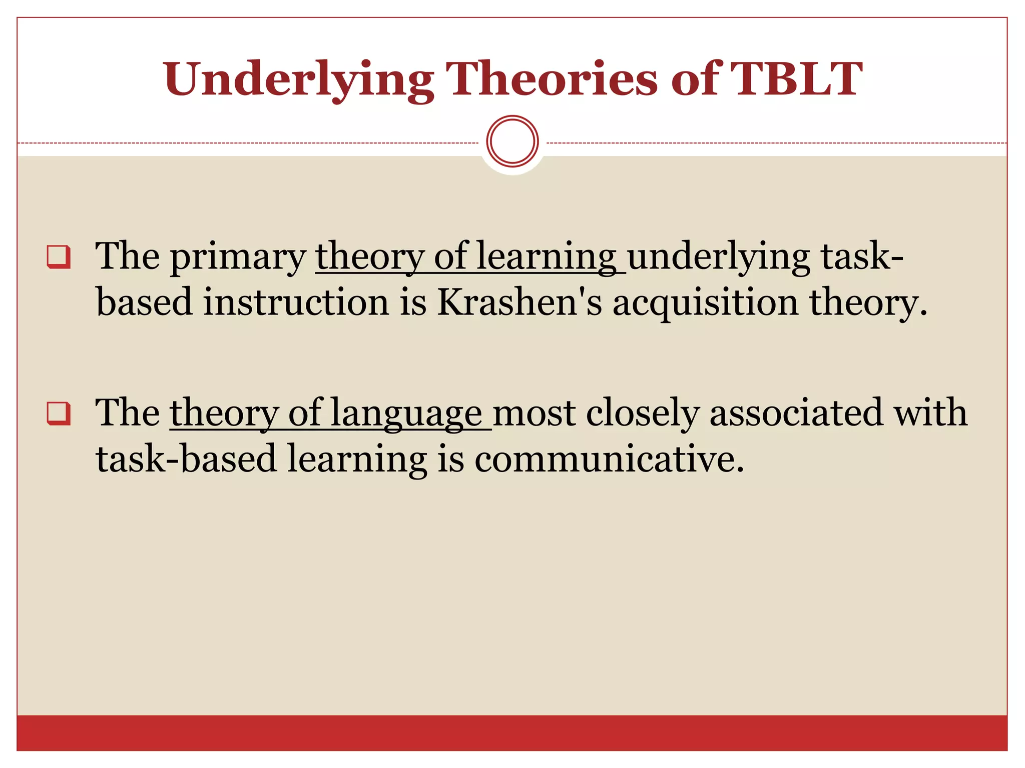 Task based syllabus | PPTX