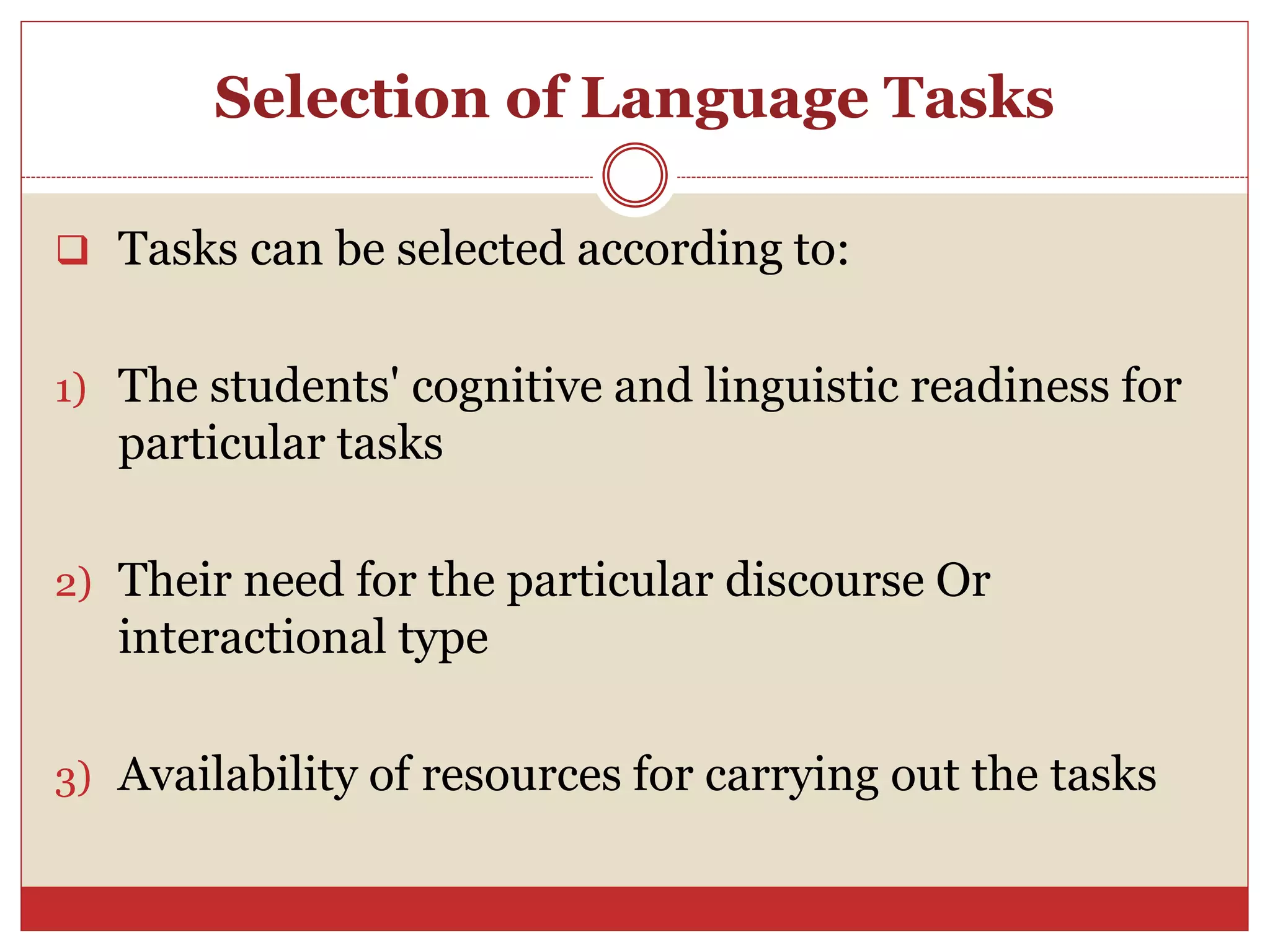 Task based syllabus | PPTX