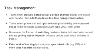 Understanding Chatbot-Mediated Task Management | PPTX