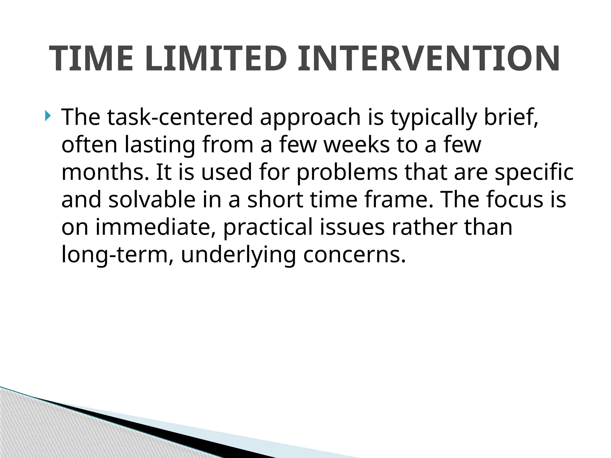 TASK CENTERED APPROACH.pptx ------------ | PPTX