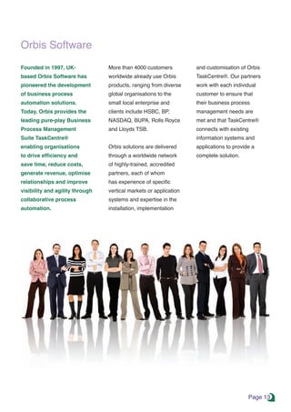 TaskCentre for Sage SalesLogix - What is Business Process Management ...