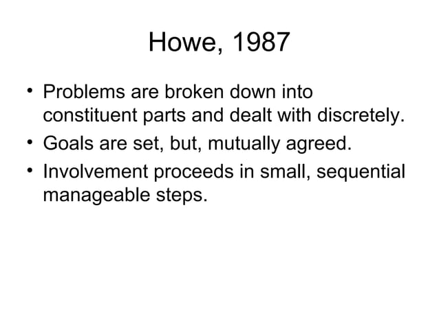 Task centred approaches | PPT