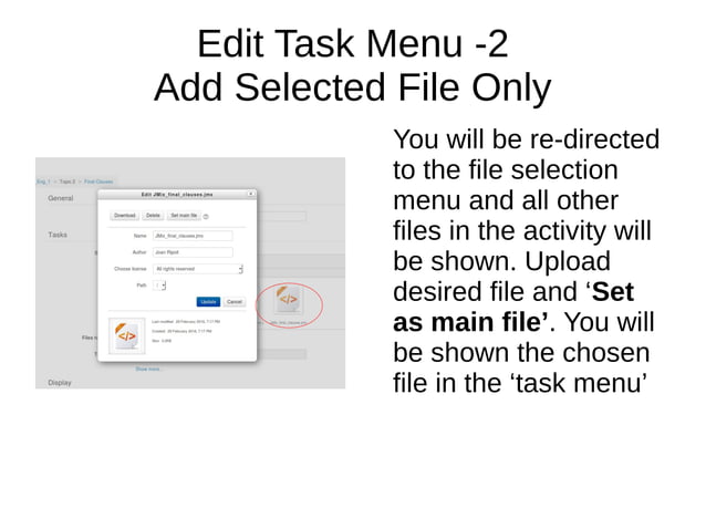 Using Moodle's Taskchain Plug-In | PPT