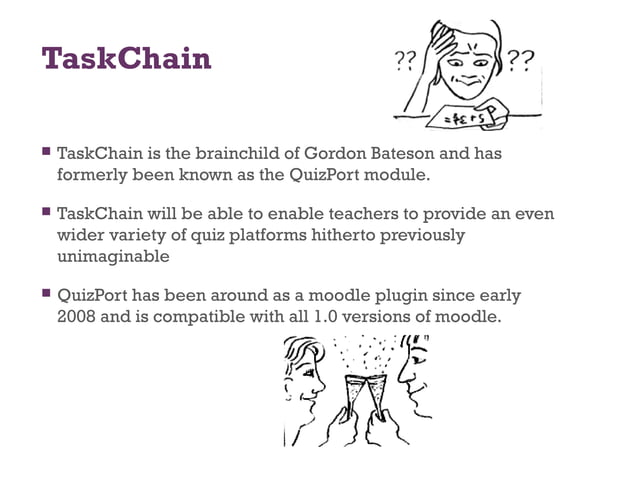 Using Moodle's Taskchain Plug-In | PPT