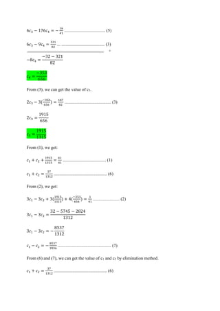 Task compilation - Differential Equation II | DOCX