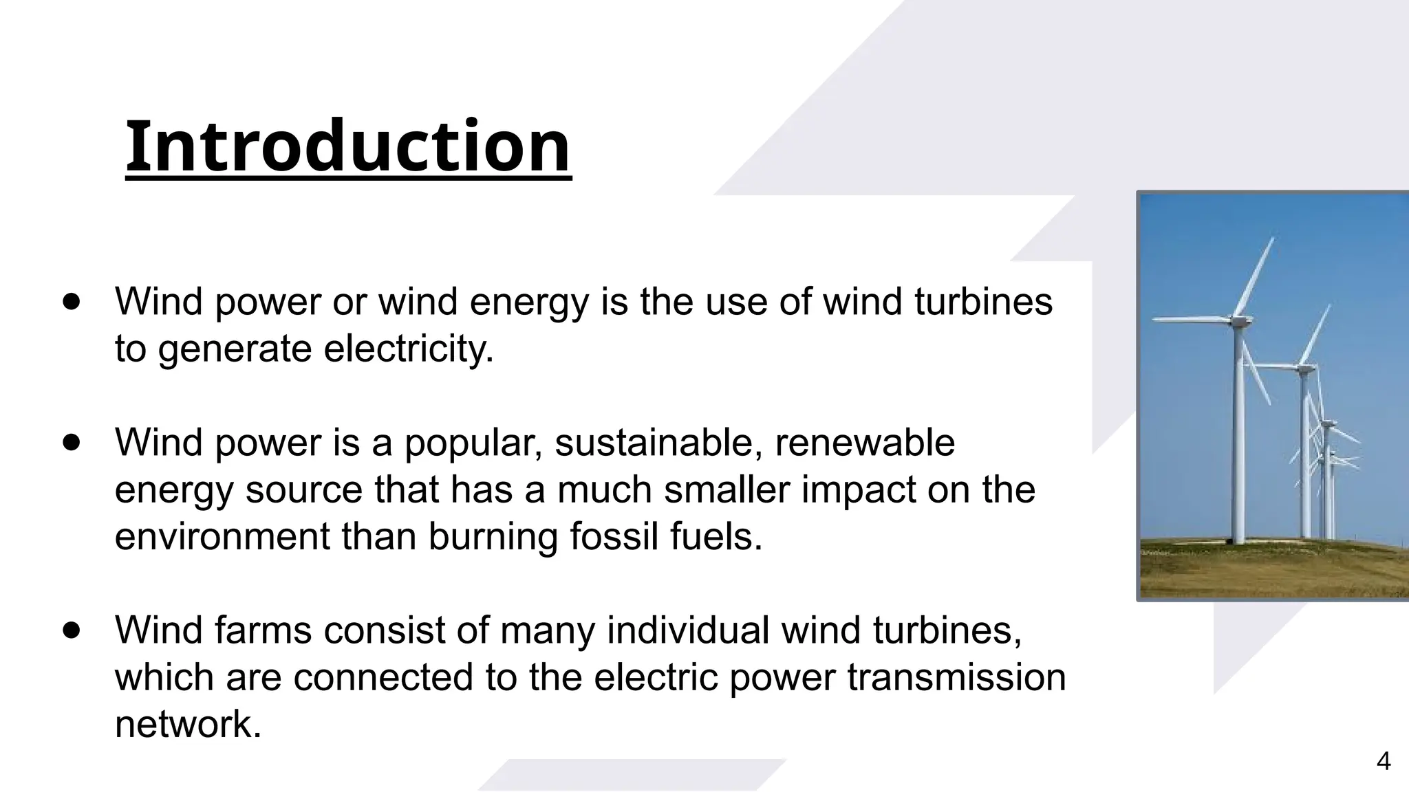Presentation on Wind Energy & Wind Turbine, Non-conventional Energy Sources | PPT