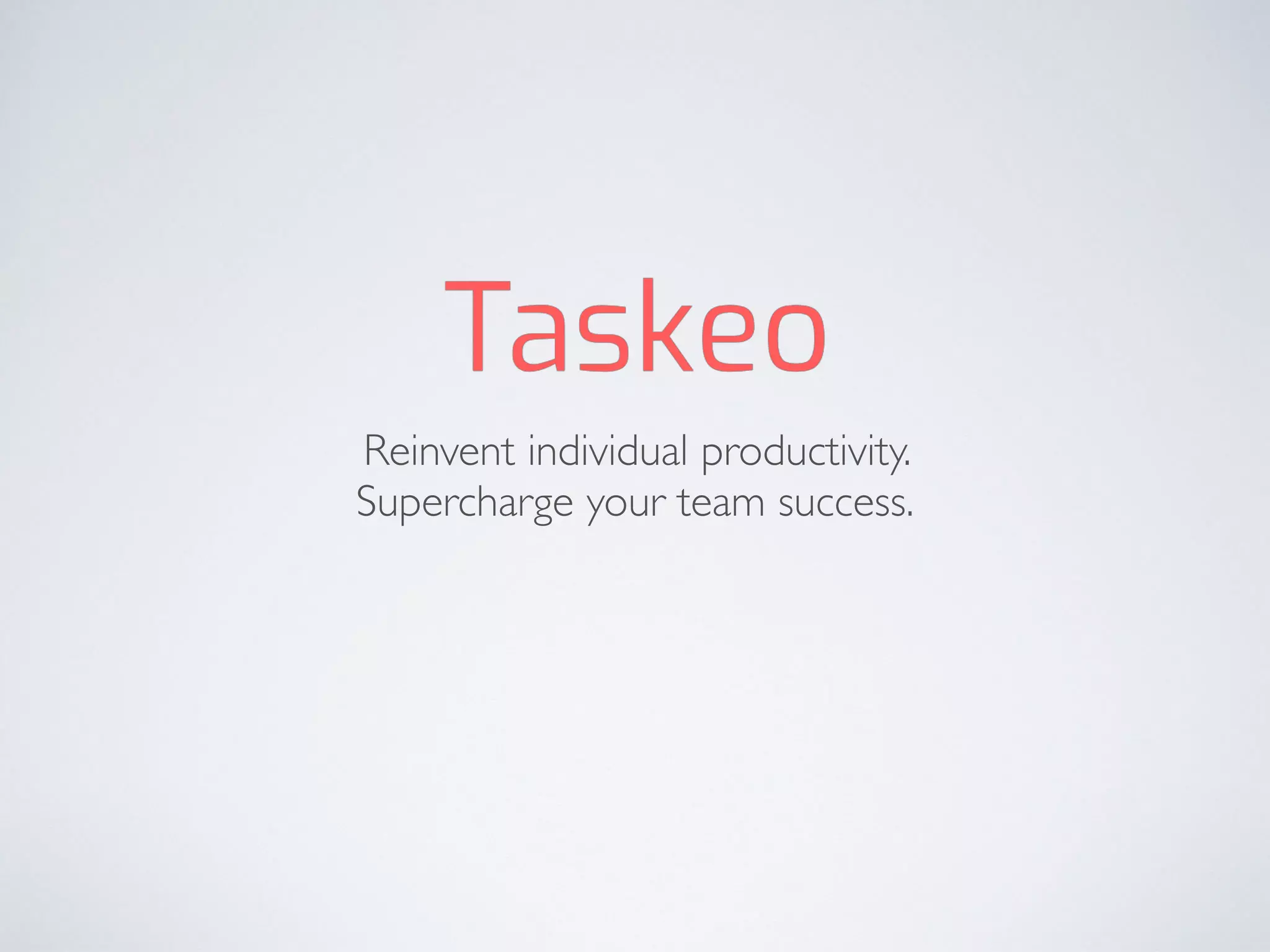 Taskeo Deck - Slush | PPT