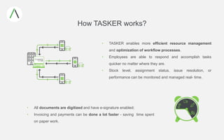 Tasker supports Field Service Technicians | PPT