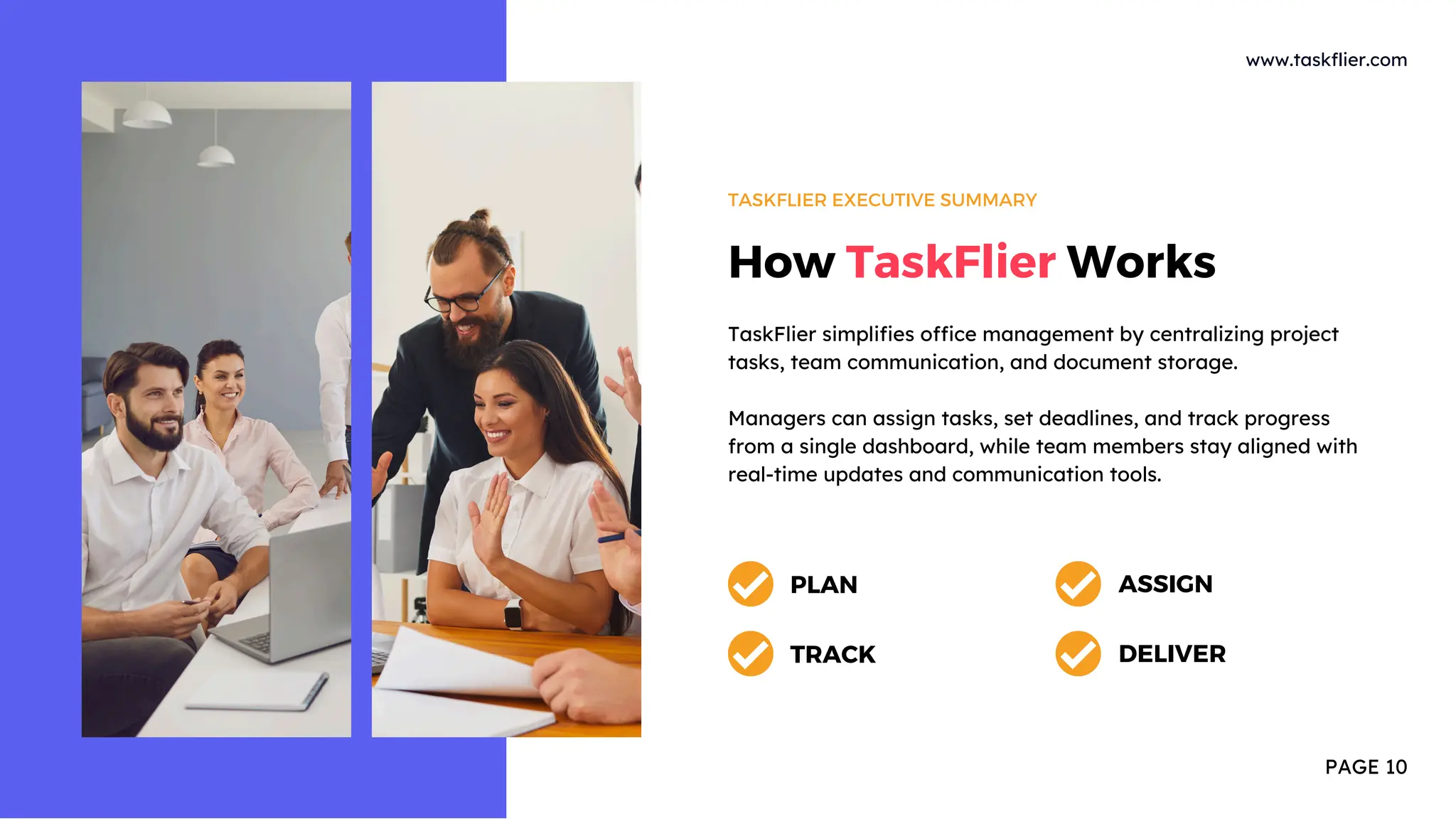 TASKFLIER - PROJECT MANAGEMENT SOFTWARE | PDF