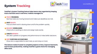 TASKFLIER - PROJECT MANAGEMENT SOFTWARE | PDF
