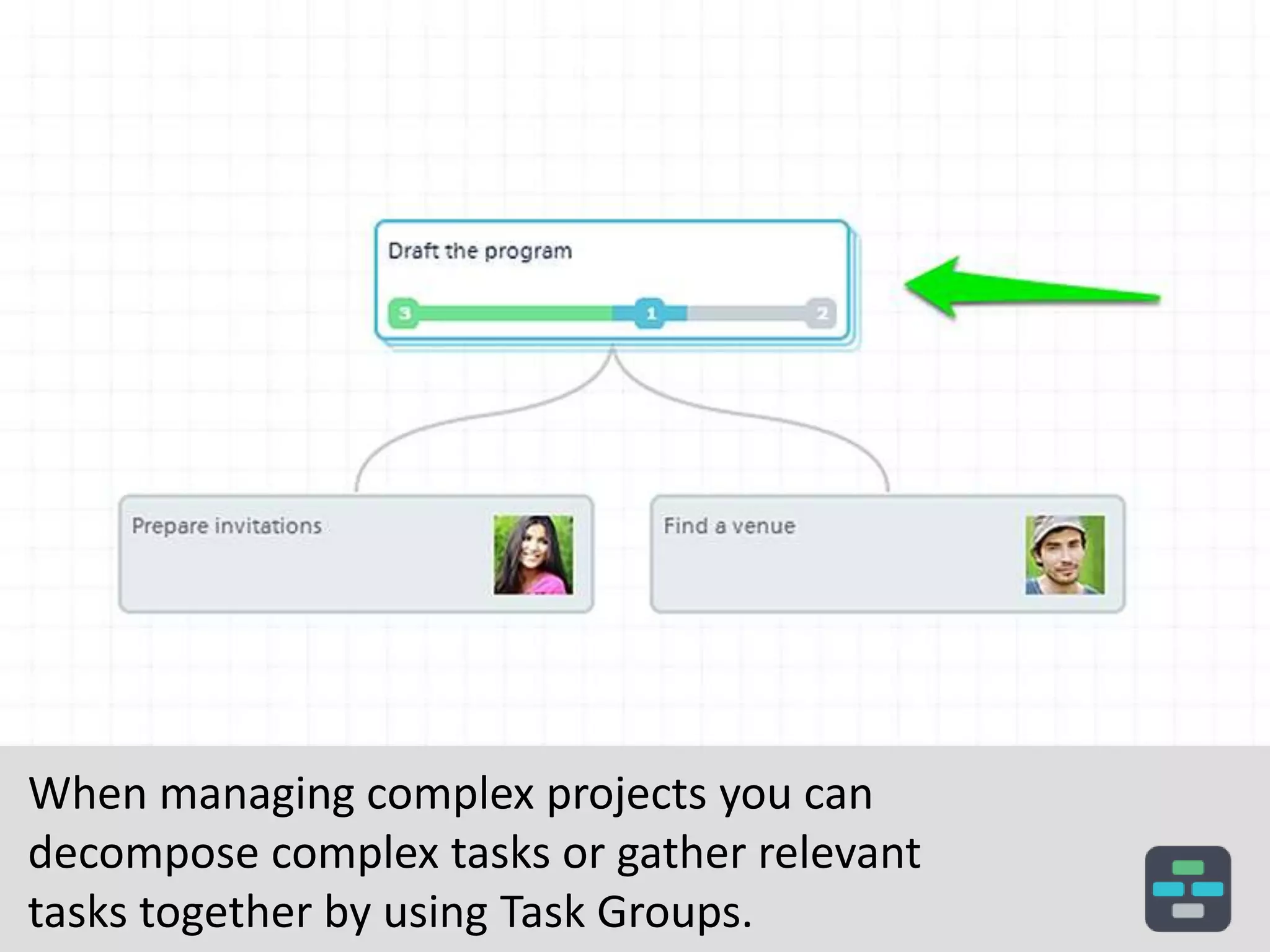 Task groups in casual | PPT