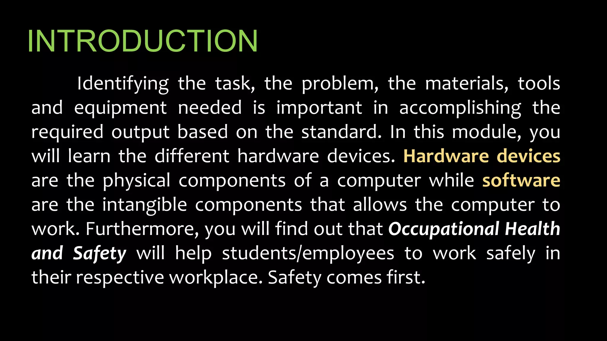 Task Identfication.pptx | Resume Writing and Advice | Job Search