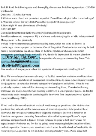 Task II Read the following case stud thoroughly, then answer the fo.pdf