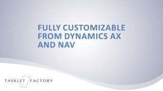 Tasklet Factory Convergence 2012 | PPT