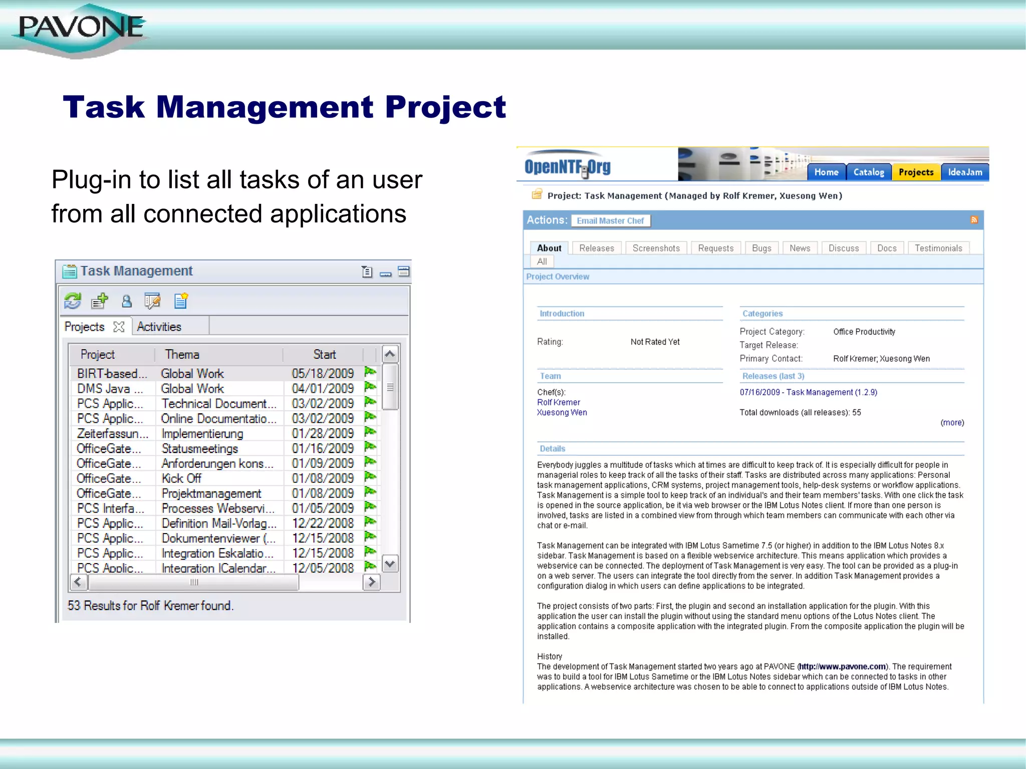 Task Management for OpenNTF | ODP