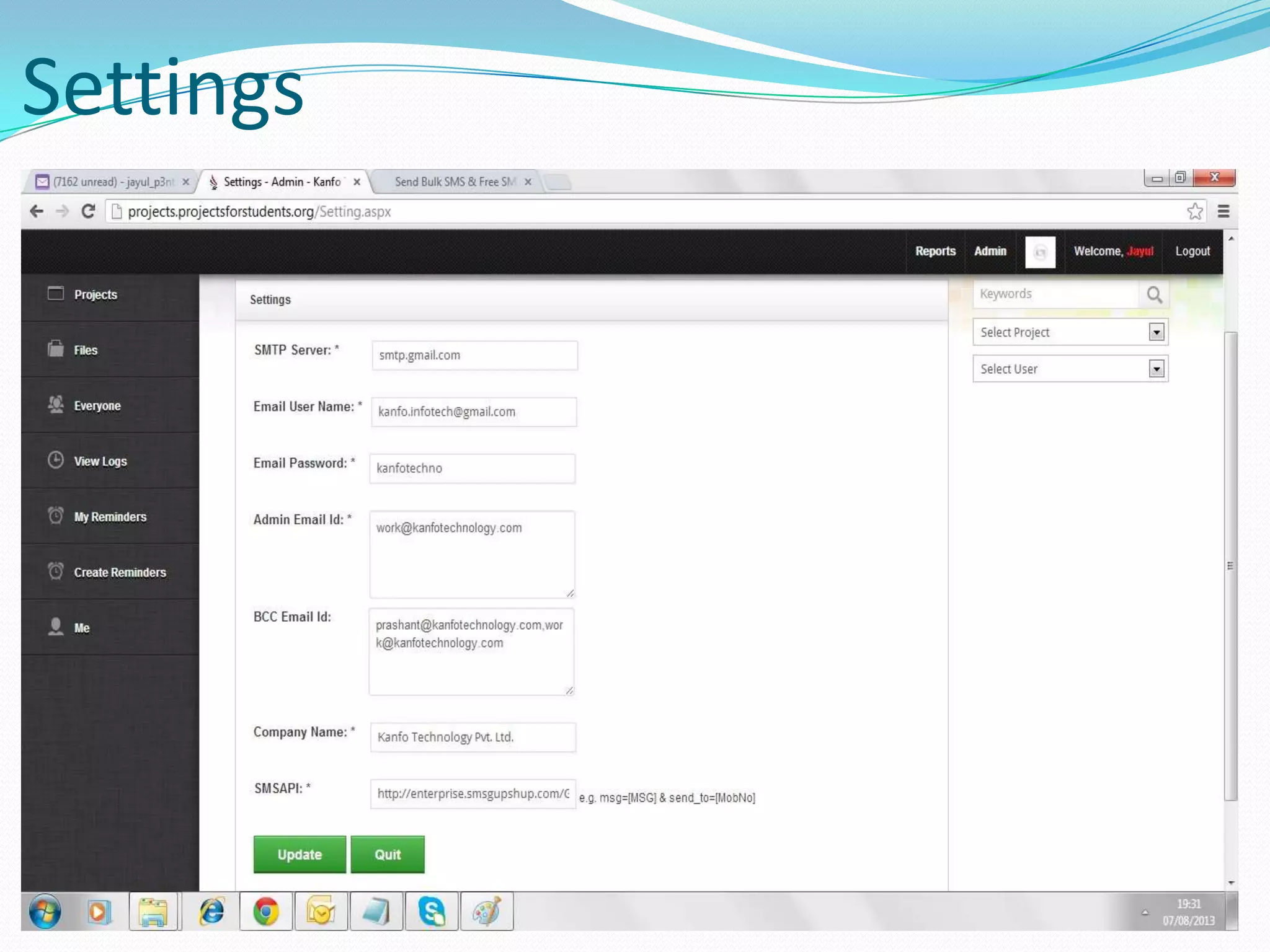 Task management System (TMS) | PPTX