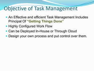 Task management System (TMS) | PPTX