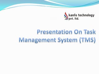 Task Management System (TMS) | PPTX