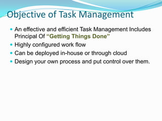 Task Management System (TMS) | PPTX