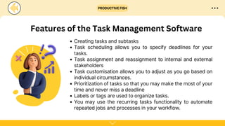 Task Management Tools | Productive Fish | PPT