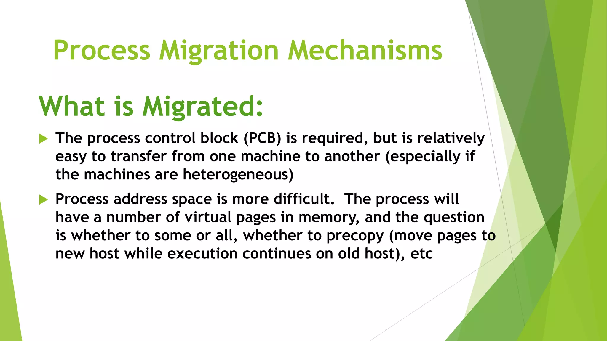 Task migration in os | PPT