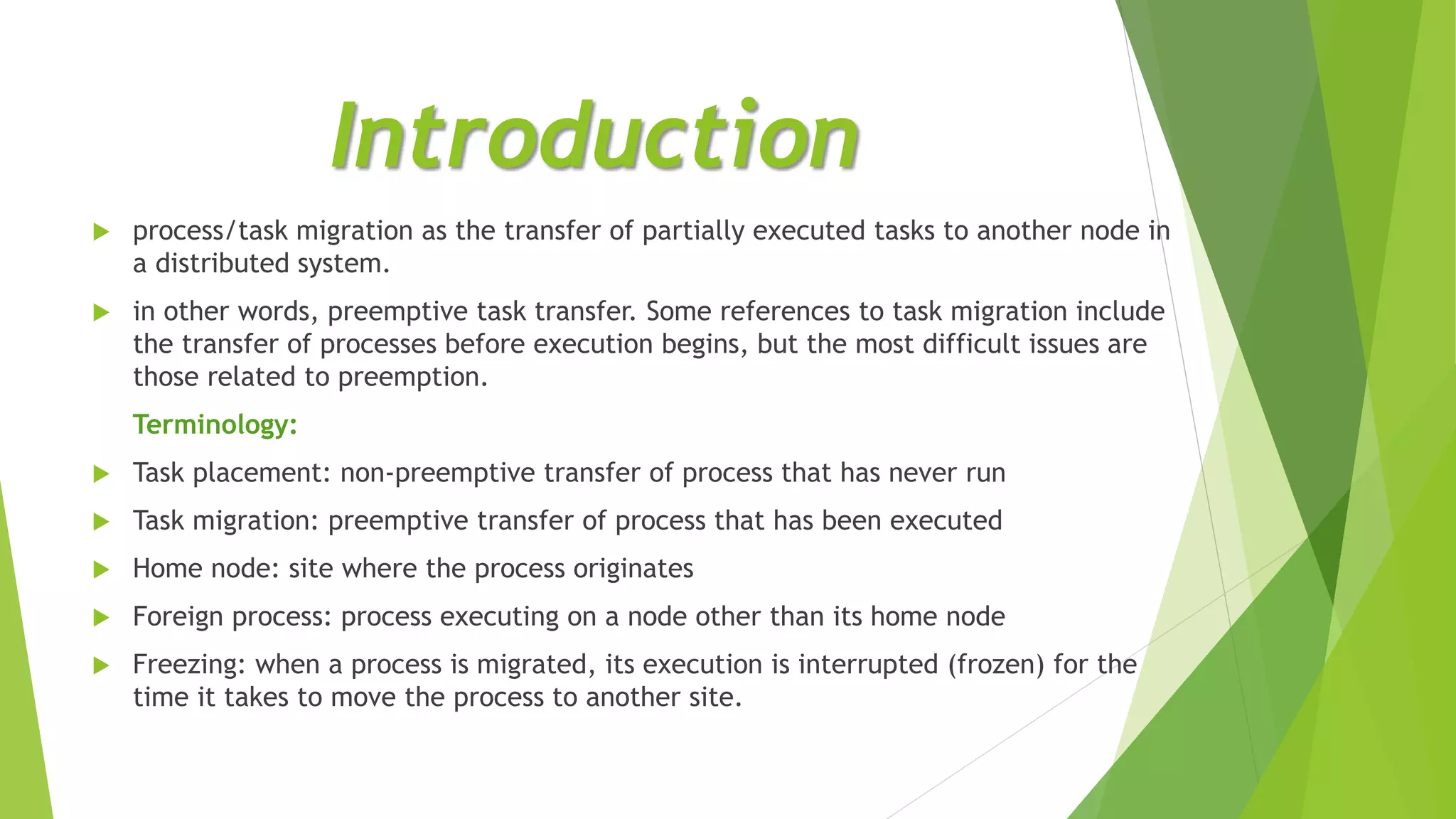 Task migration in os | PPT