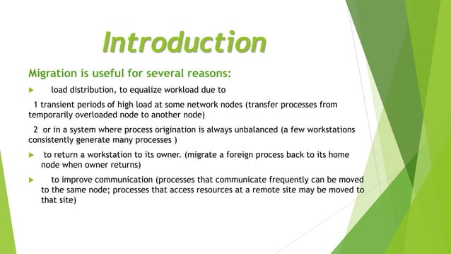 Task migration in os | PPT