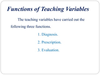 Task of teaching | PPTX