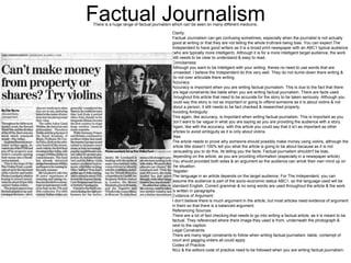 Task one // factual writing copy | PPT