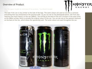 Task One // Energy Drink Research | PPTX
