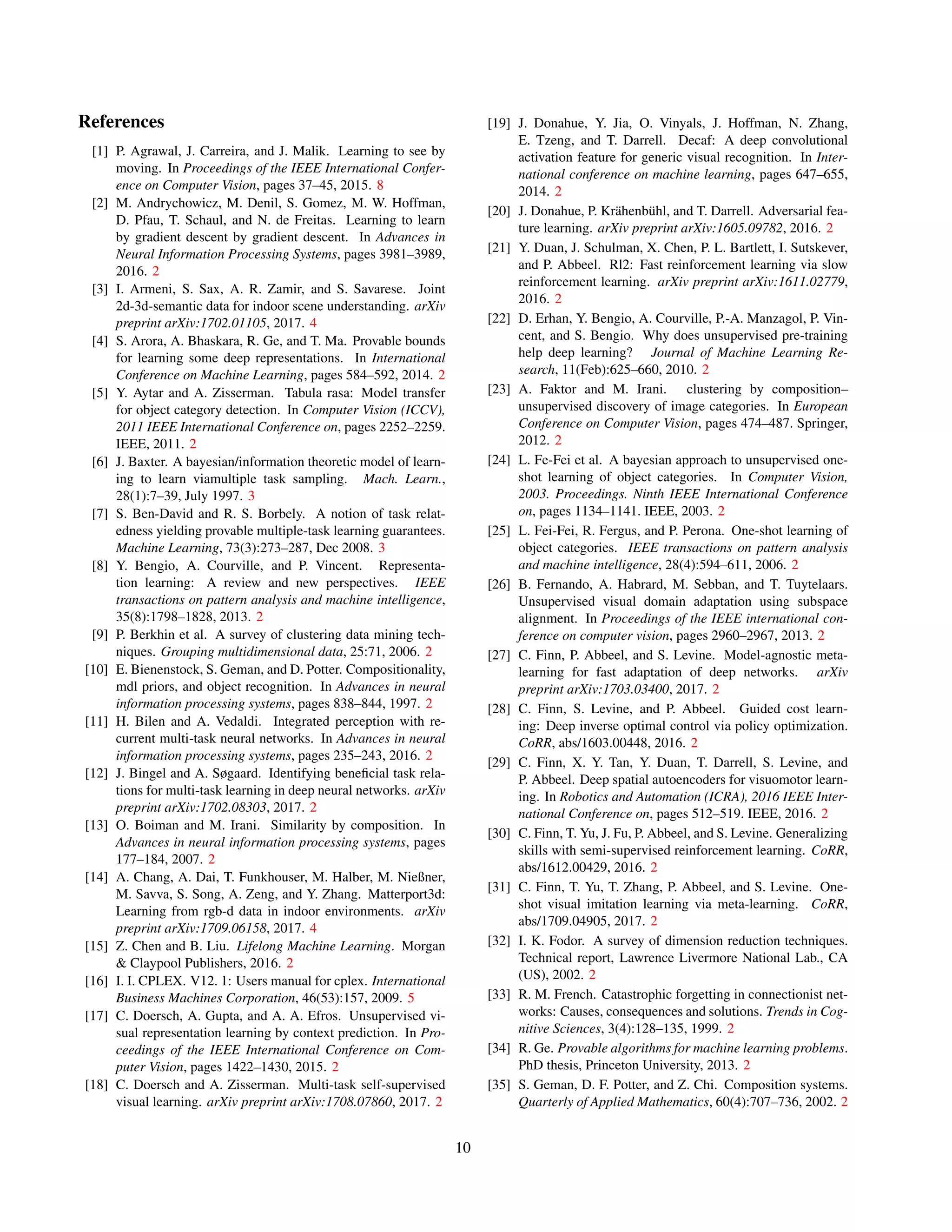 Taskonomy of Transfer Learning | PDF