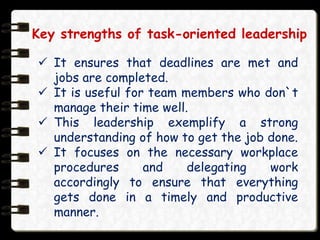 Task-Oriented Leader | PPTX